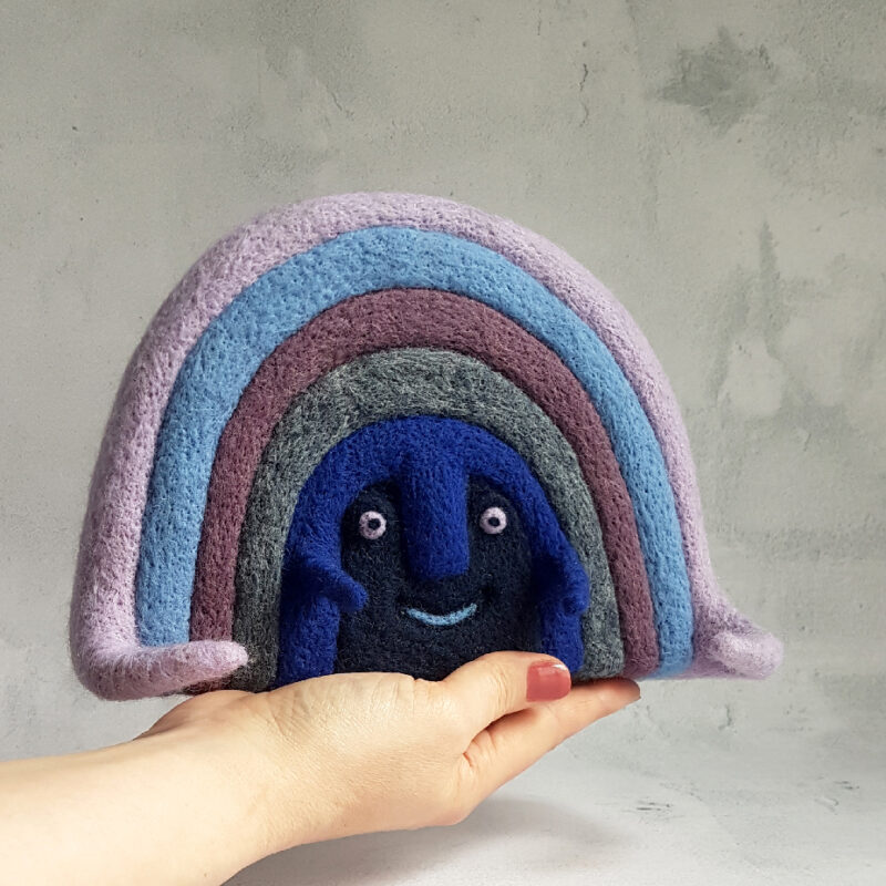 Albert Einstein Handmade Needle Felted Scientist Doll – Depiano Art