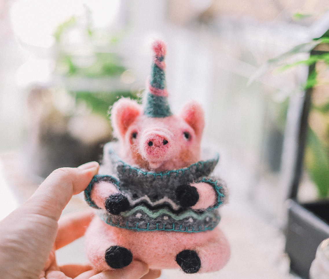 Albert Einstein Handmade Needle Felted Scientist Doll – Depiano Art